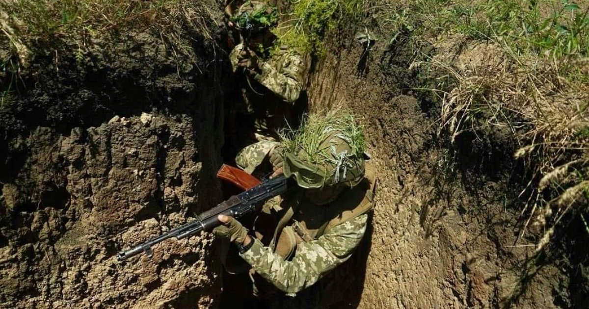 Azov fighters regained positions in the Serebryansky Forest area
