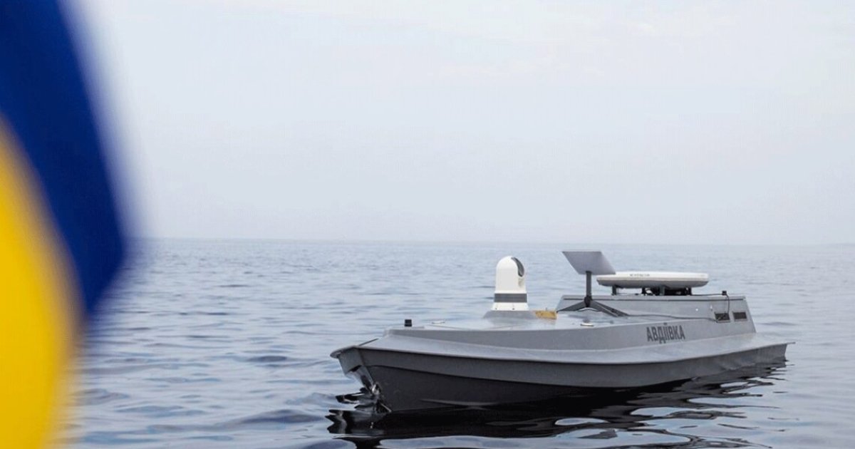 Ukrainian Sea Baby naval drones remotely blew up four Russian vessels ...