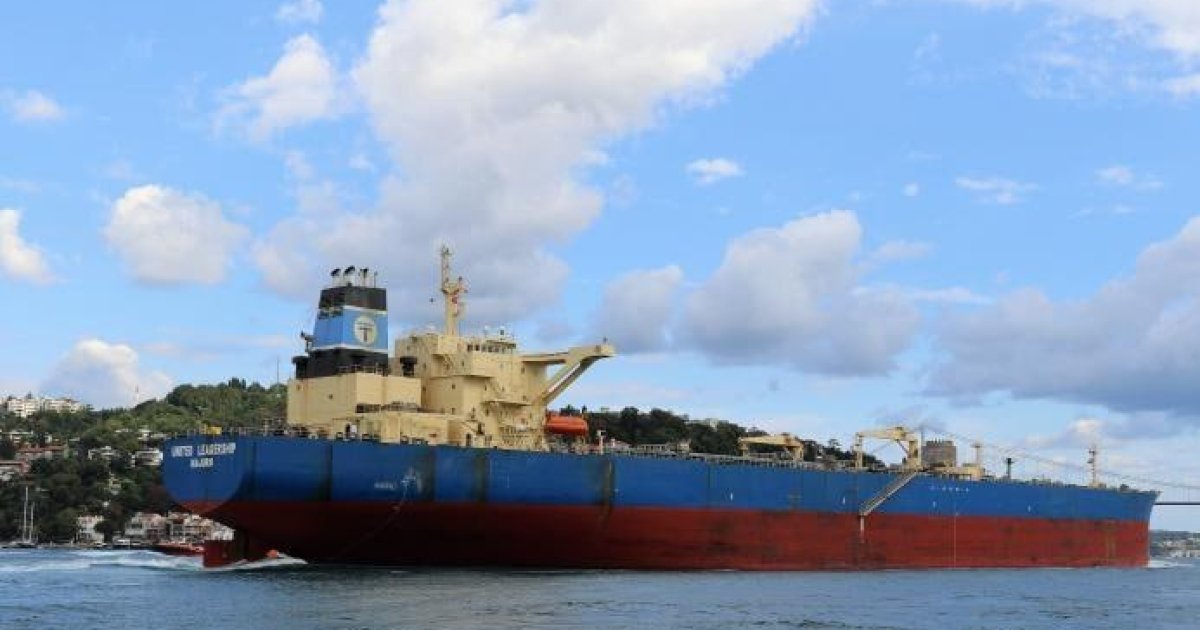 Drone attacks oil tanker Elbus in the Black Sea