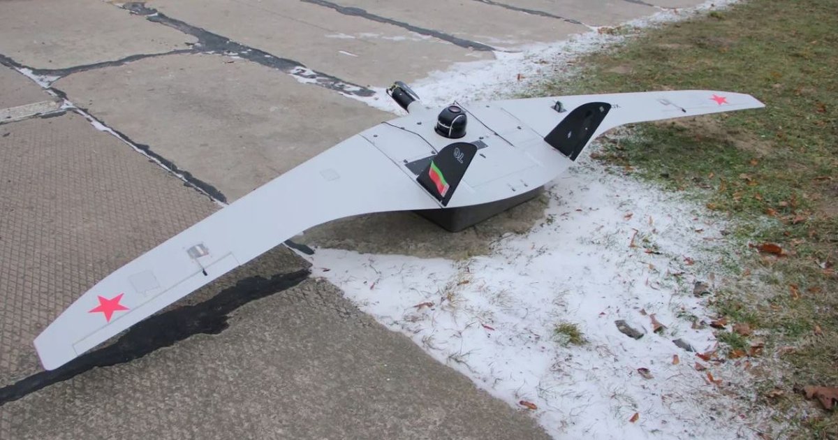 Air reconnaissance of the National Guard destroyed the Russian Supercam ...