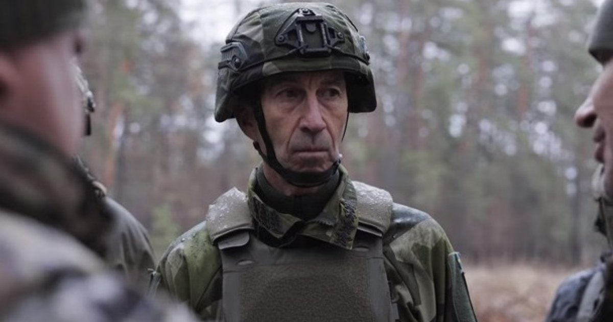 The Supreme Commander of the Swedish Armed Forces called on the country ...