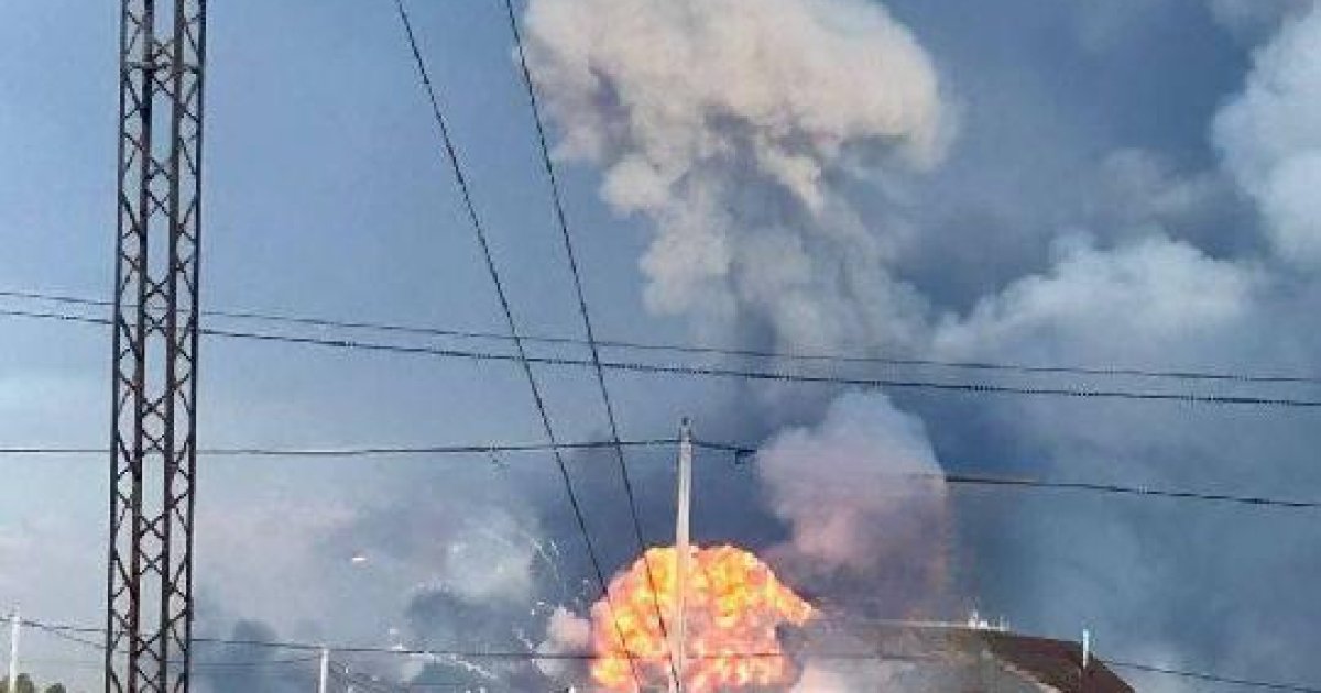 Watch: 51st GRAU Arsenal Explodes and Burns in Russia
