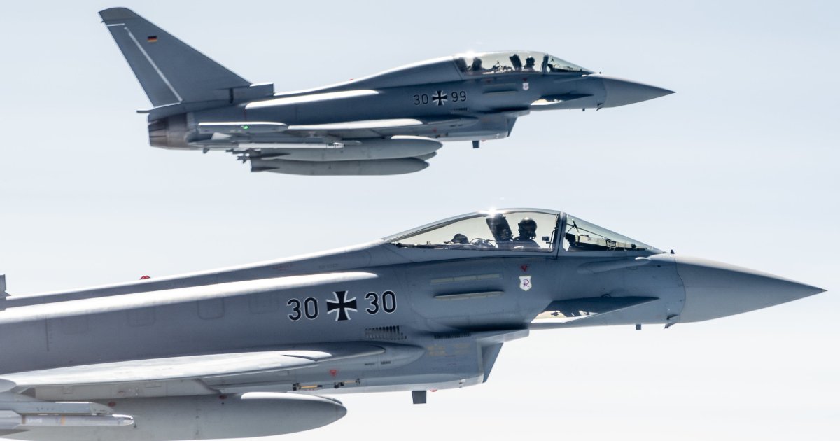 German fighter jets intercept Russian plane over Baltic Sea