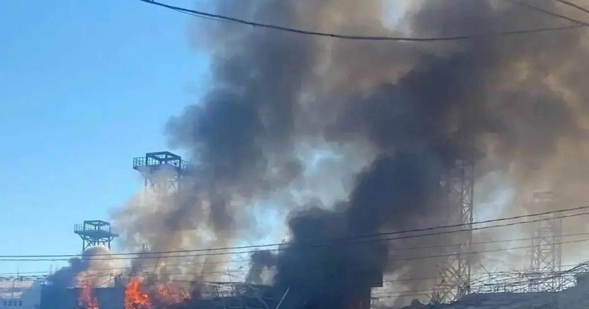 Watch: Fires rage at military facilities in Crimea and Russia