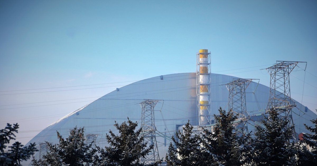 Russia destroyed the protective shield of the Chernobyl nuclear power plant