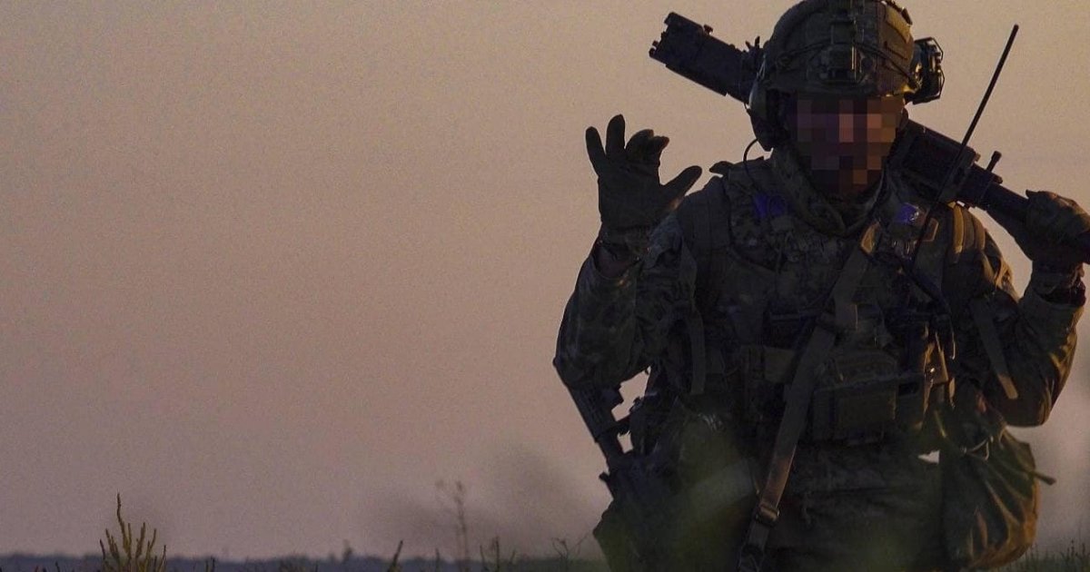 SSO fighters showed the destruction of a platoon of the Russian army in ...