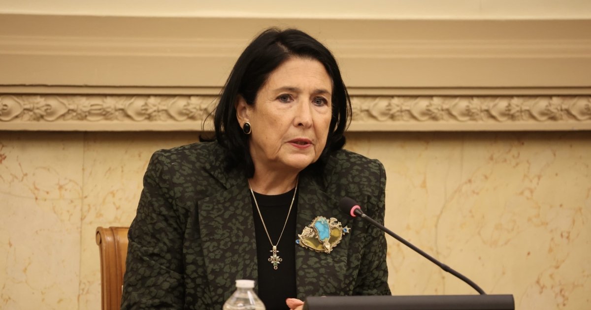 We know everything. The President of Georgia unexpectedly turned to ...