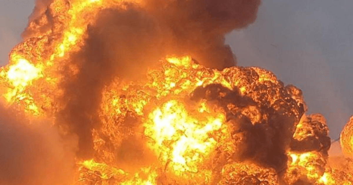 Two refineries linked to Russia were on fire in Europe