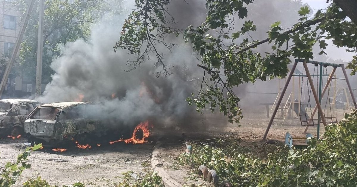 The Russian army shelled Marganets. Among the injured is a child