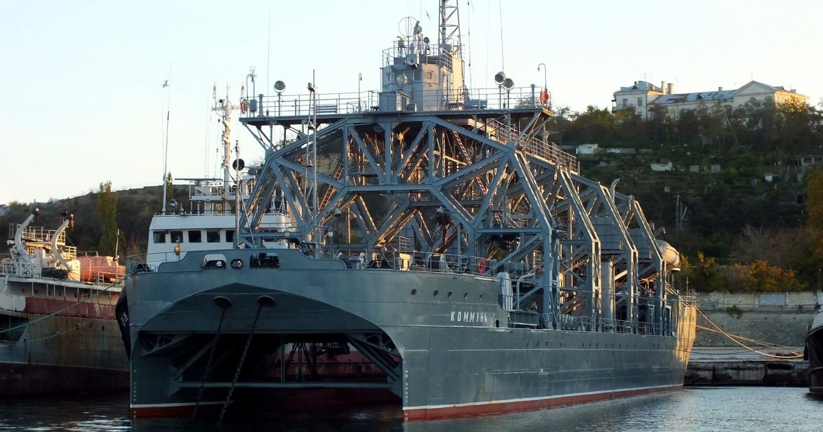 The Navy of the AFU confirmed the defeat of the Russian ship Komuna in ...