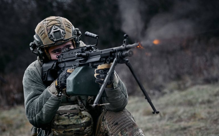 "Azov" occupied a defensive zone in the Dobropil direction