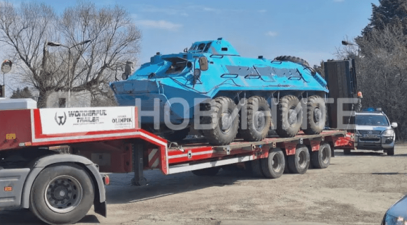 Bulgaria starts to transfer of armoured personnel vehicles to Ukraine ...
