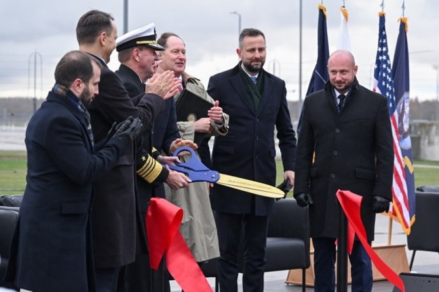 Duda officially opened the US missile defense base in Poland
